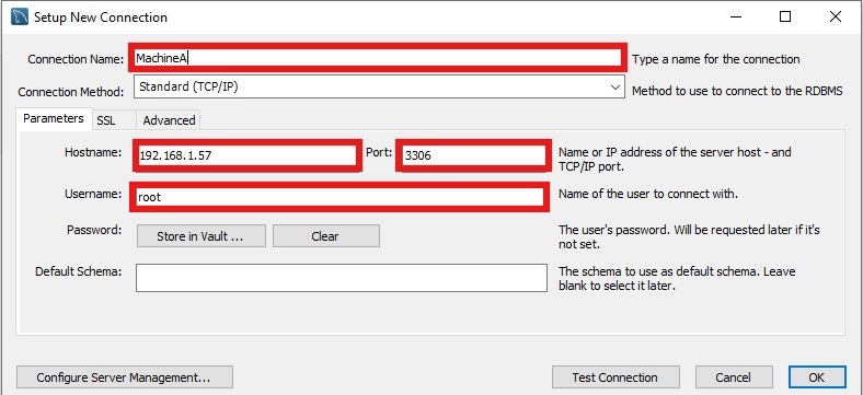 Connecting to a MySQL Database Over LAN Using SQL Workbench